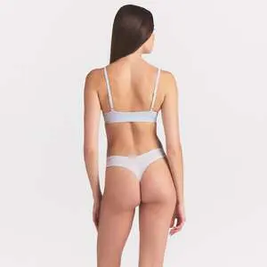 SKIMS Triangle Bralette | Blue | | Fits Everybody