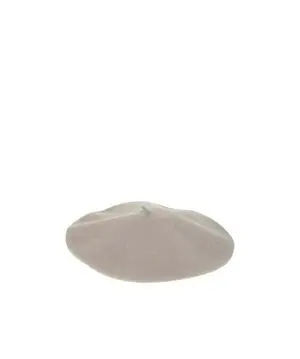 Borsalino Brushed-finish Wool Beret - Nude