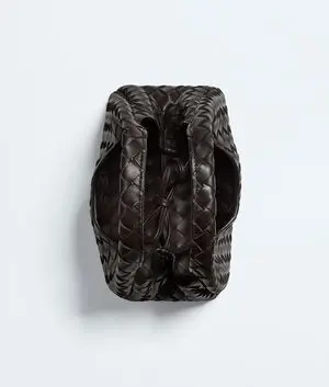 Bottega Veneta Baby Campana Shoulder Bag - Espresso