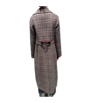 Max Mara Double-breasted Check Coat