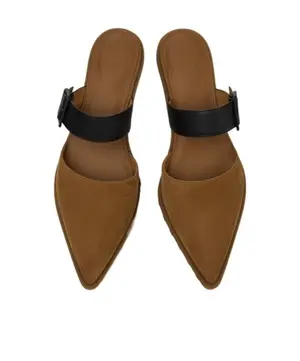 Camper Anita Leather Semi-open Shoes