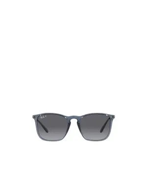 Ray-ban Chris Box Logo Sunglasses - Gray
