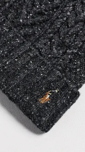 Polo Ralph Lauren Aran Tweed Beanie