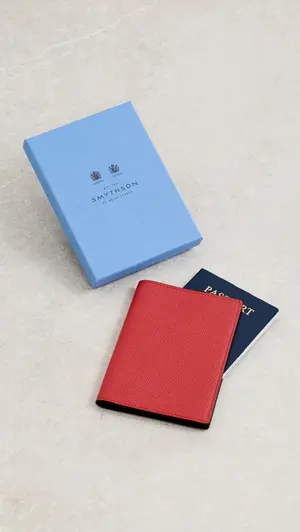 Smythson Passport Cover