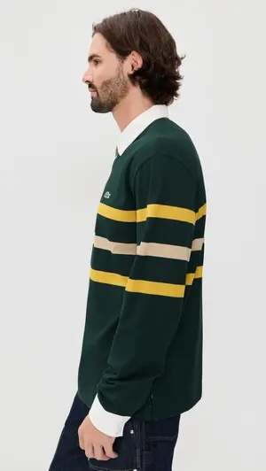 Lacoste Striped Rubgy Shirt