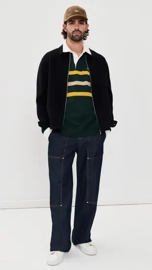 Lacoste Striped Rubgy Shirt