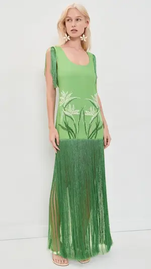 YELLOW THE LABEL Kyla Fringe Dress