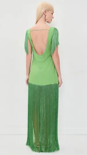 YELLOW THE LABEL Kyla Fringe Dress