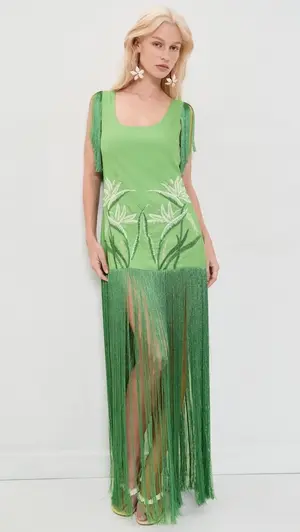 YELLOW THE LABEL Kyla Fringe Dress