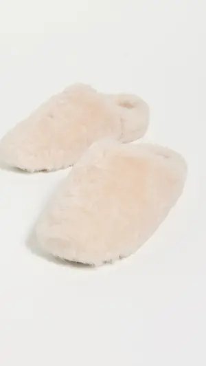 UGG Elea Fluffed Slip-on Slippers