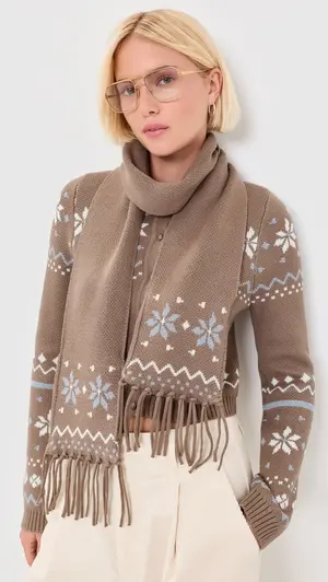 HOUSE OF SUNNY Fairaisle Tripper Cardigan