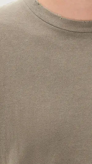 John Elliott Folsom Cropped Tee