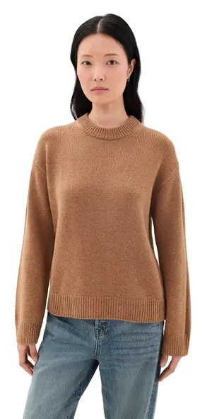 Rails Helly Sweater - Heather Camel