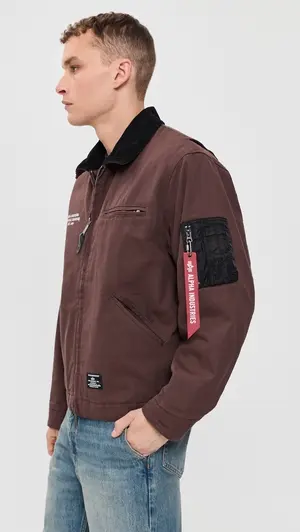 Alpha Industries Butler Relaxed Fit Work Jacket