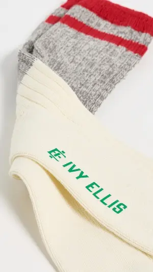 IVY ELLIS The Everest Crew Socks