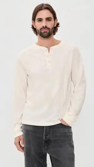 John Elliott Air Spun Henley