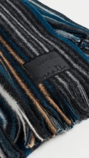 Paul Smith Double Side Striped Scarf