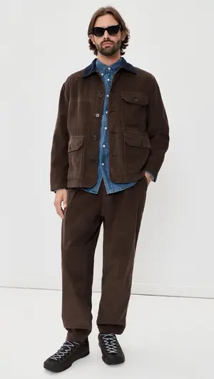 Universal Works Corduroy Pleated Track Pants