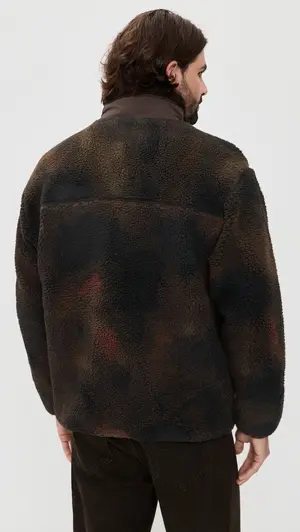 Alpha Industries Houston Relaxed Fit Fleece Jacket