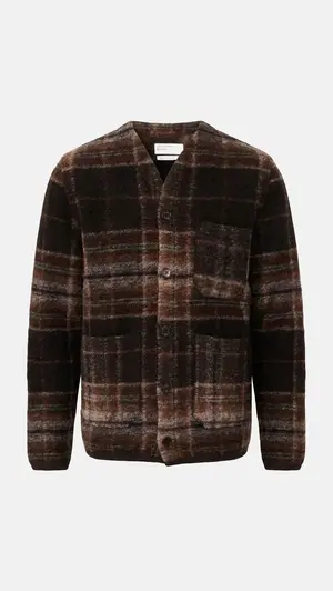 Universal Works Pino Wool Fleece Cardigan