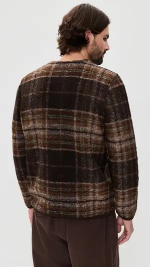 Universal Works Pino Wool Fleece Cardigan
