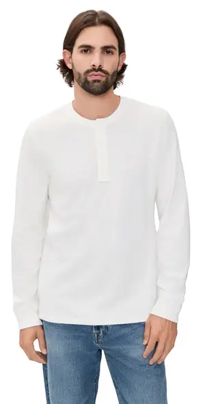 Rails Soto Long Sleeve Henley Tee