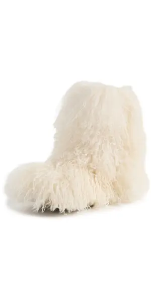 UGG Fluff Momma Classic Short Boots - Cream