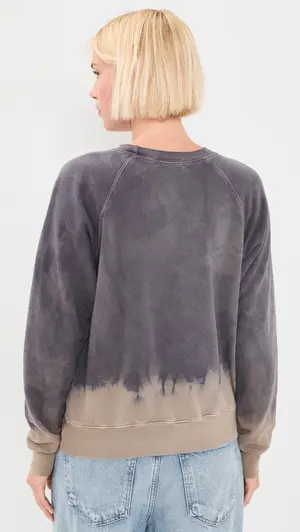 B Sides Dip Dye Crew Neck Sweatshirt