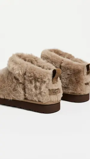 UGG Classic Ultra Mini Fluffed Boots