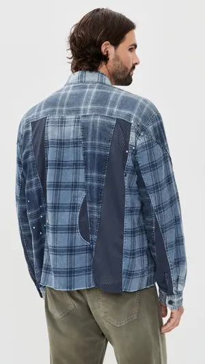 John Elliott Scar Hemi Oversized Shirt
