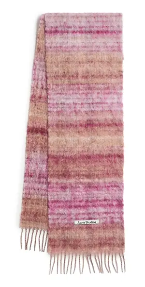Acne Studios Vibot Scarf - Pink/fuchsia