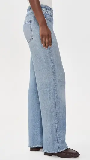 Rag & Bone Miramar Mallow Wide Leg Pull On Pants