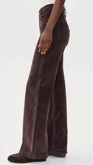 LEVI'S Ribcage Wide Leg Corduroy Jeans - Java