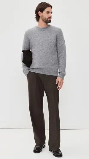 Nn07 Kay Relaxed Pleated Wool Trousers