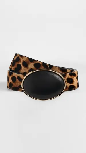 Lele Sadoughi Statement Oval Station Belt
