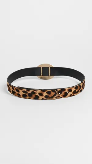 Lele Sadoughi Statement Oval Station Belt