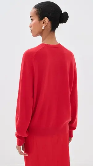 Tibi Cashmere Crew Neck Sweater