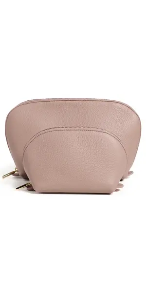 Cuyana Travel Case Set - Soft Rose
