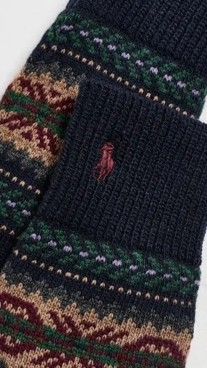 Polo Ralph Lauren Fairisle Fingerless Gloves