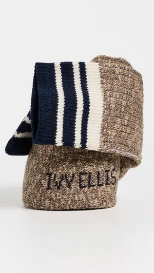 IVY ELLIS The Sandwood Crew Socks