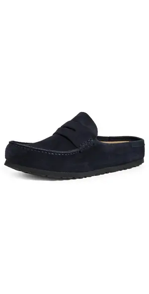 BIRKENSTOCK Naples Wrapped Clogs - Midnight