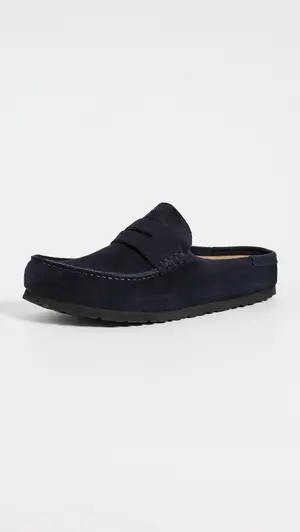 BIRKENSTOCK Naples Wrapped Clogs - Midnight