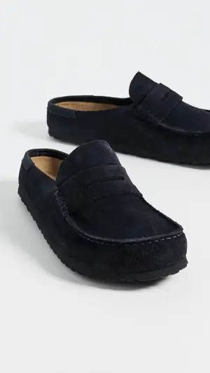 BIRKENSTOCK Naples Wrapped Clogs - Midnight