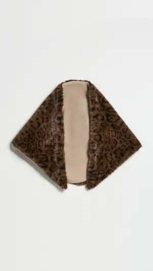 Lele Sadoughi Faux Fur Bonnet Scarf
