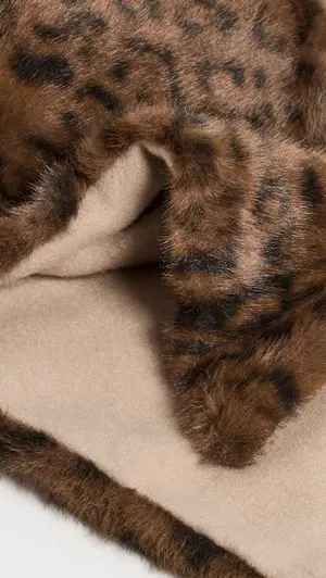 Lele Sadoughi Faux Fur Bonnet Scarf