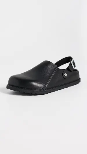 BIRKENSTOCK Lutry 365 Leather Clogs