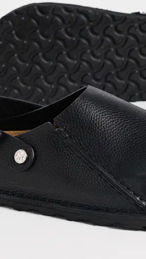 BIRKENSTOCK Lutry 365 Leather Clogs