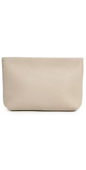 Cuyana Mini Zipper Pouch - Stone