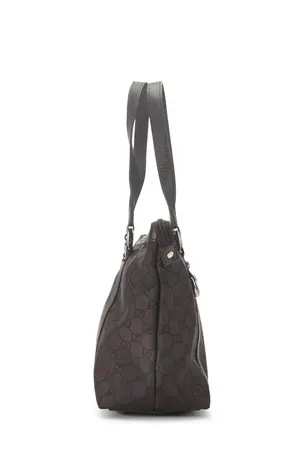 Gucci Gg Nylon Abbey Zip Tote