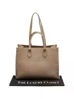LOUIS VUITTON Mm Onthego Monogram Empreinte Tote Bag